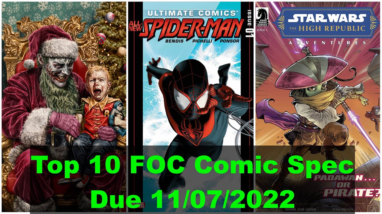 FOC Comics Top 10 Spec Picks Due 11/7/2022 | Comic Speculation | 1st ...