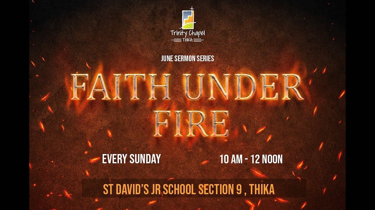 FAITH UNDER FIRE PART 2 | JUNE 11TH 2023 | REV ONDACHI - YouTube