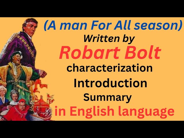 Man For All Seasons Summary