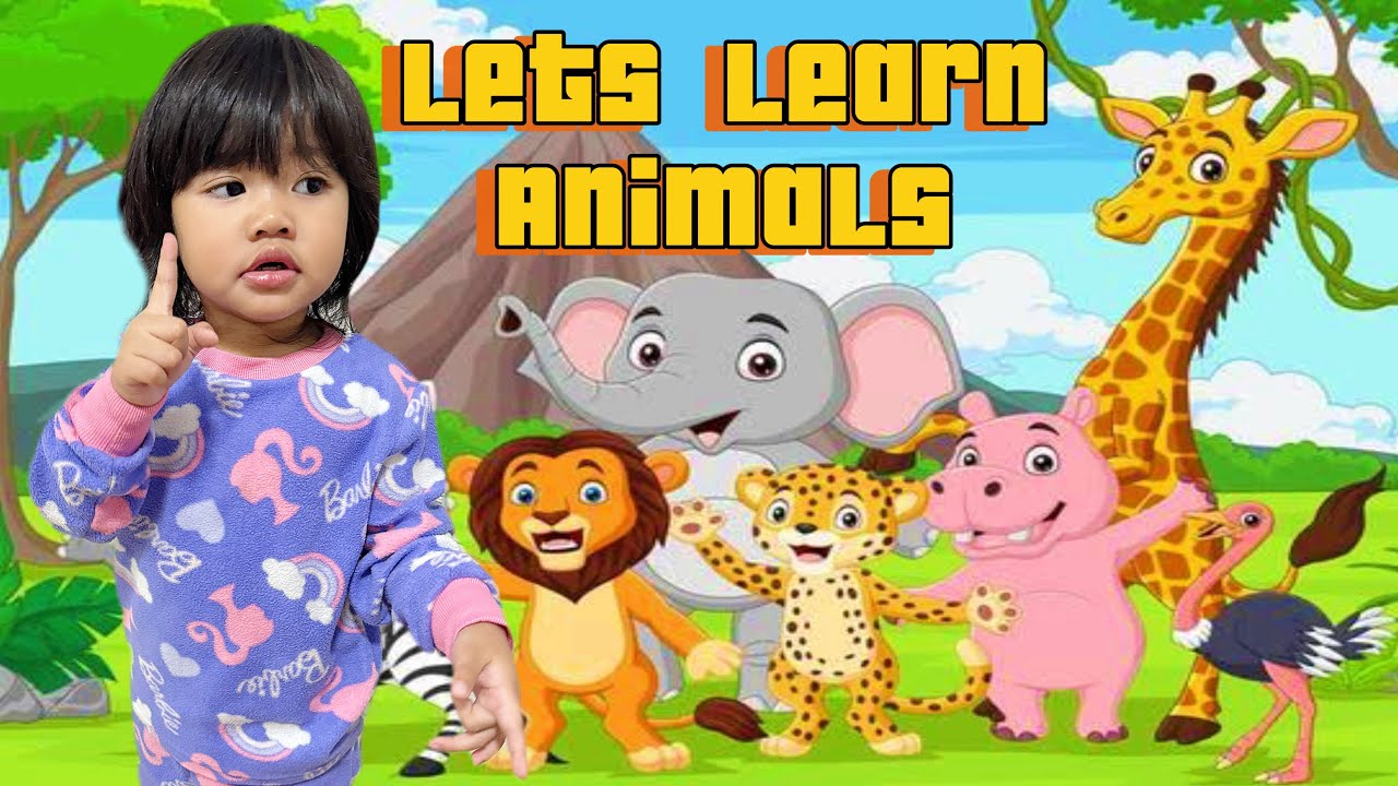 Learn Animals for Toddler - YouTube