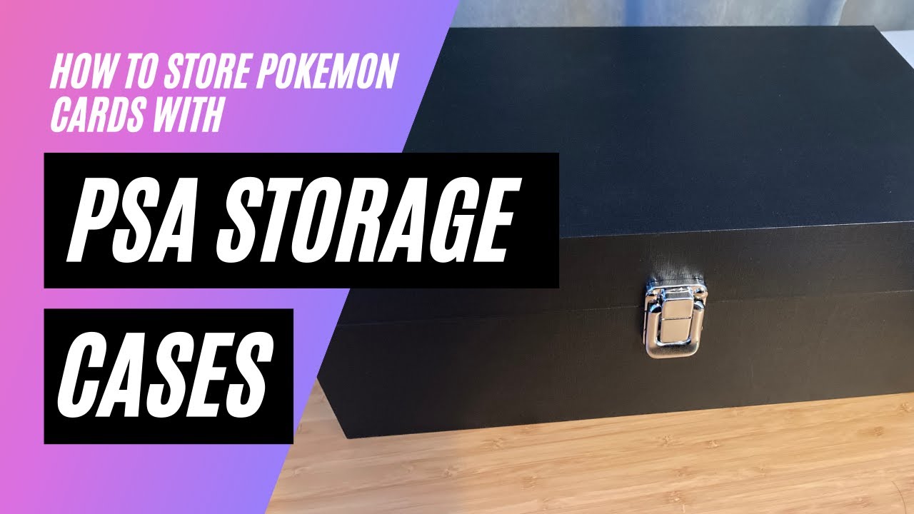 Review of Liongoods PSA Storage Cases - Best way to Organize Pokemon ...