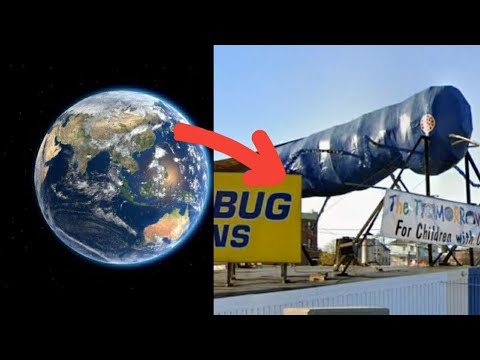 found Giant rhode island state insect art google earth 🌍 - YouTube