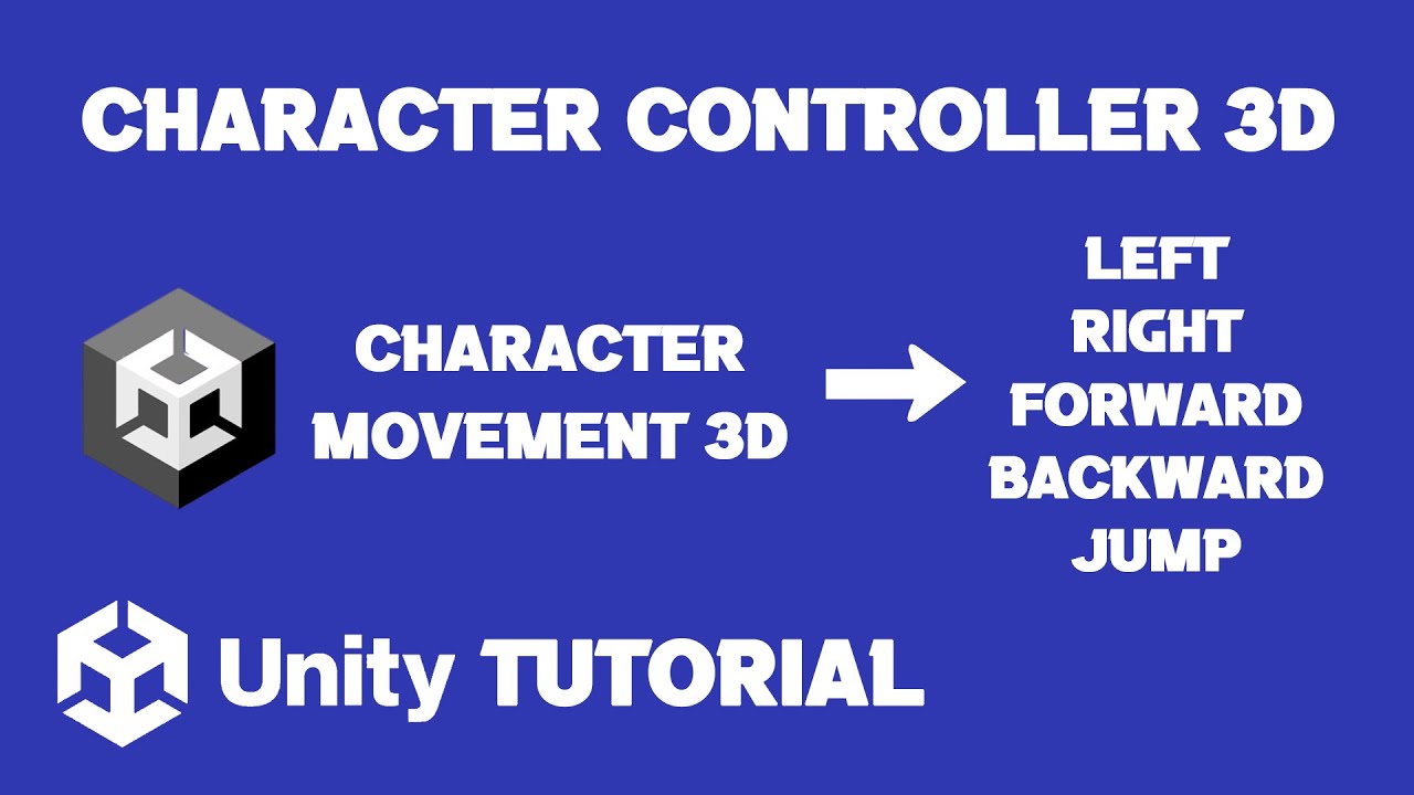 Unity Character Controller 3d Unity Character Movement 3d Unity3d