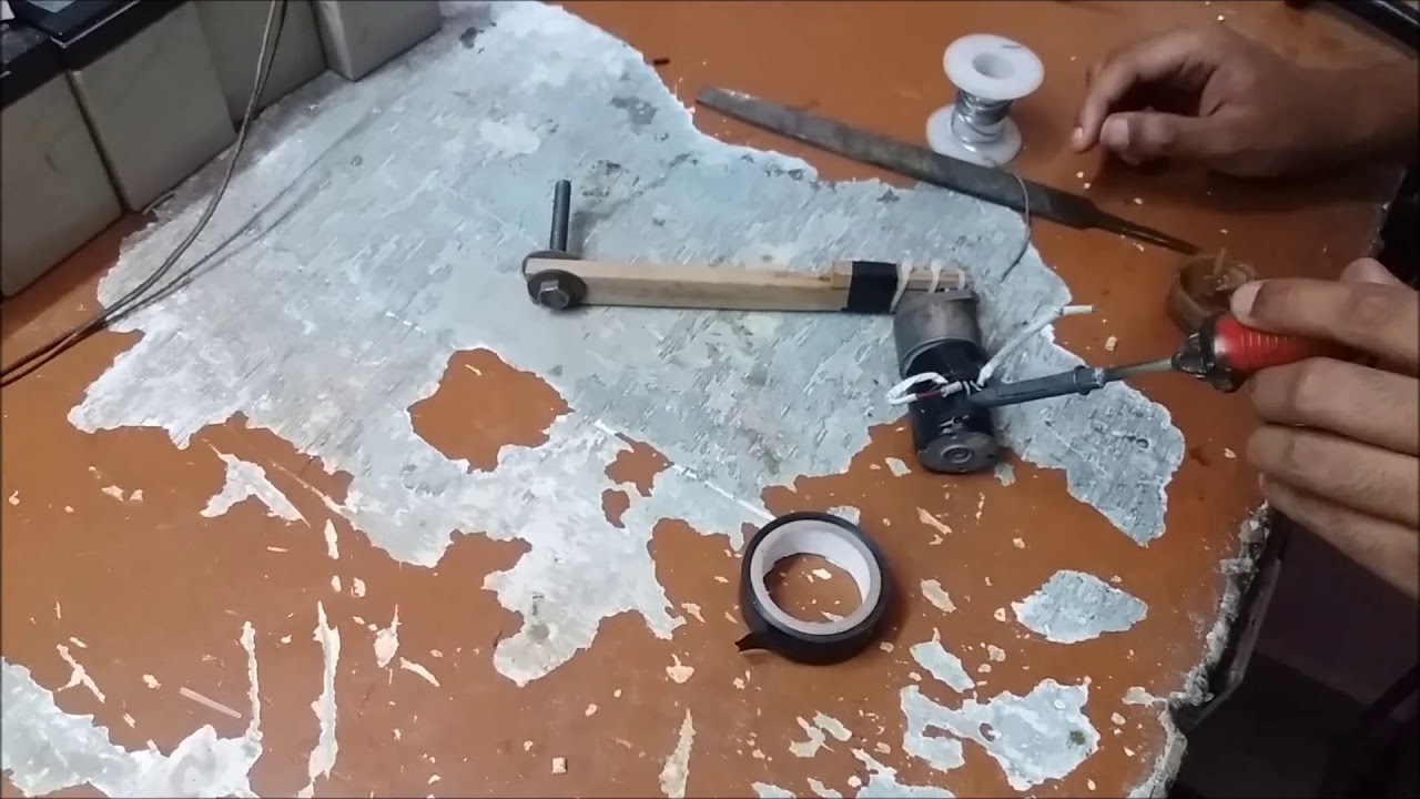How To Make A Hand Operated Torch - YouTube