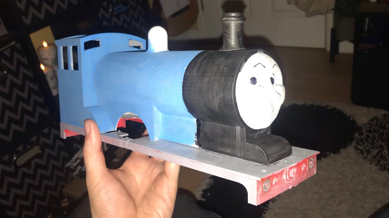 Large Scale Edward The Blue Engine Project - YouTube