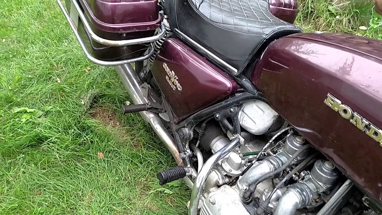 76 GL1000 Touring Project - Start and idle - YouTube