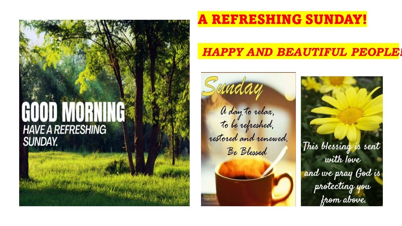 A Refreshing Sunday to happy and beautiful people(Day2) - YouTube