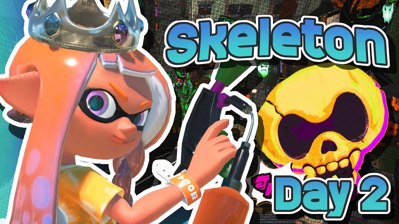 Skeletons LOVE Tricolor - Splatoon 3 Splatfest Splatoween! Come and ...