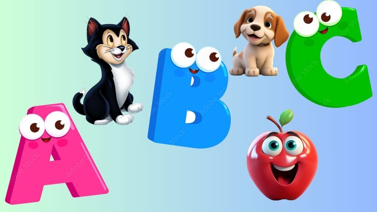 ABC SONGS FOR KIDS 🎵 🅰🅱 Phonics Song Kids Learning Fun & Education ...