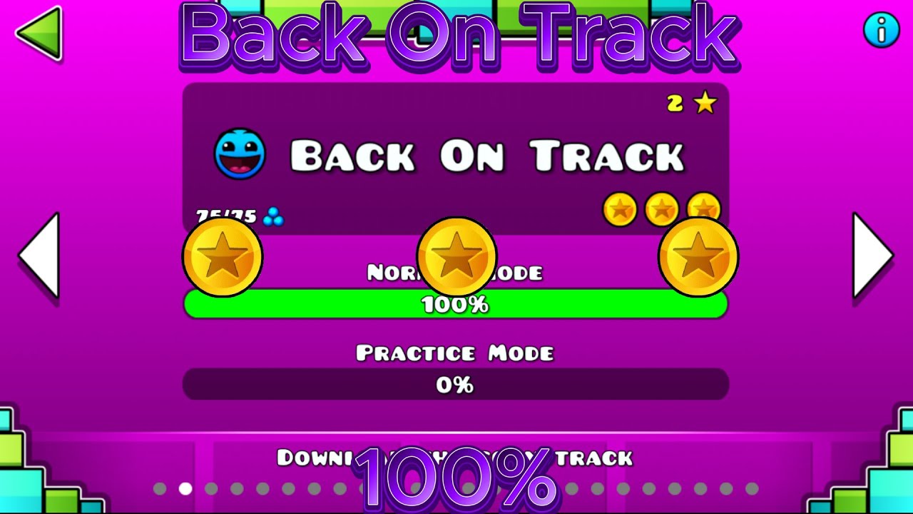 Back On Track 100% [All Three Coins] - YouTube