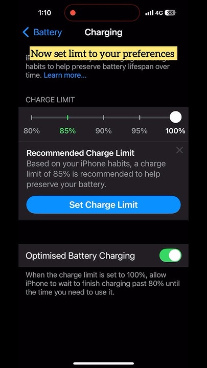 iPhone charging trick 🤯 | How to Set Charging limit to 80% on iPhone #shorts #iphone #tricks ...