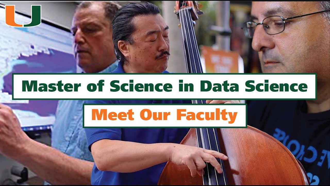 Meet Our Faculty - Master of Science in Data Science - YouTube