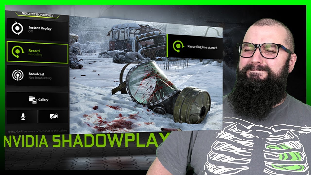 Tutorial Nvidia Shadowplay - Melhor maneira de Gravar Gameplays ! - YouTube