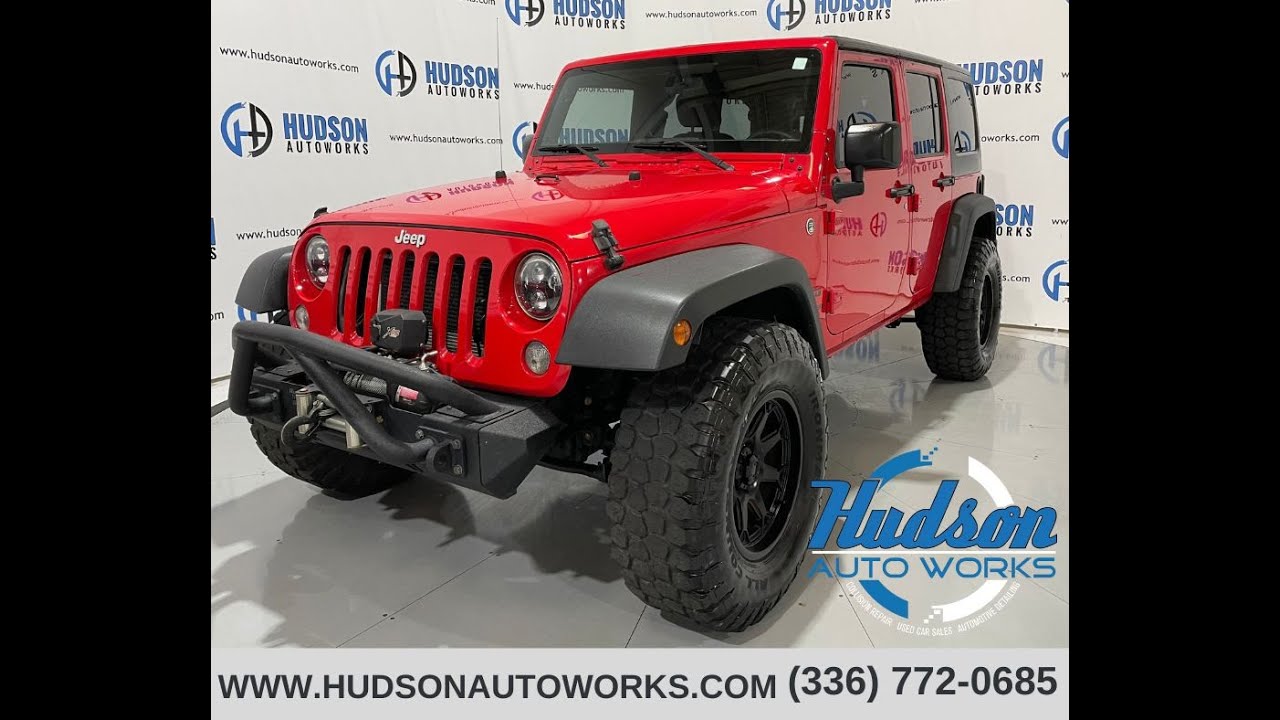 2015 Jeep Wrangler Unlimited Sport // Startup, Walkaround & Tour ...