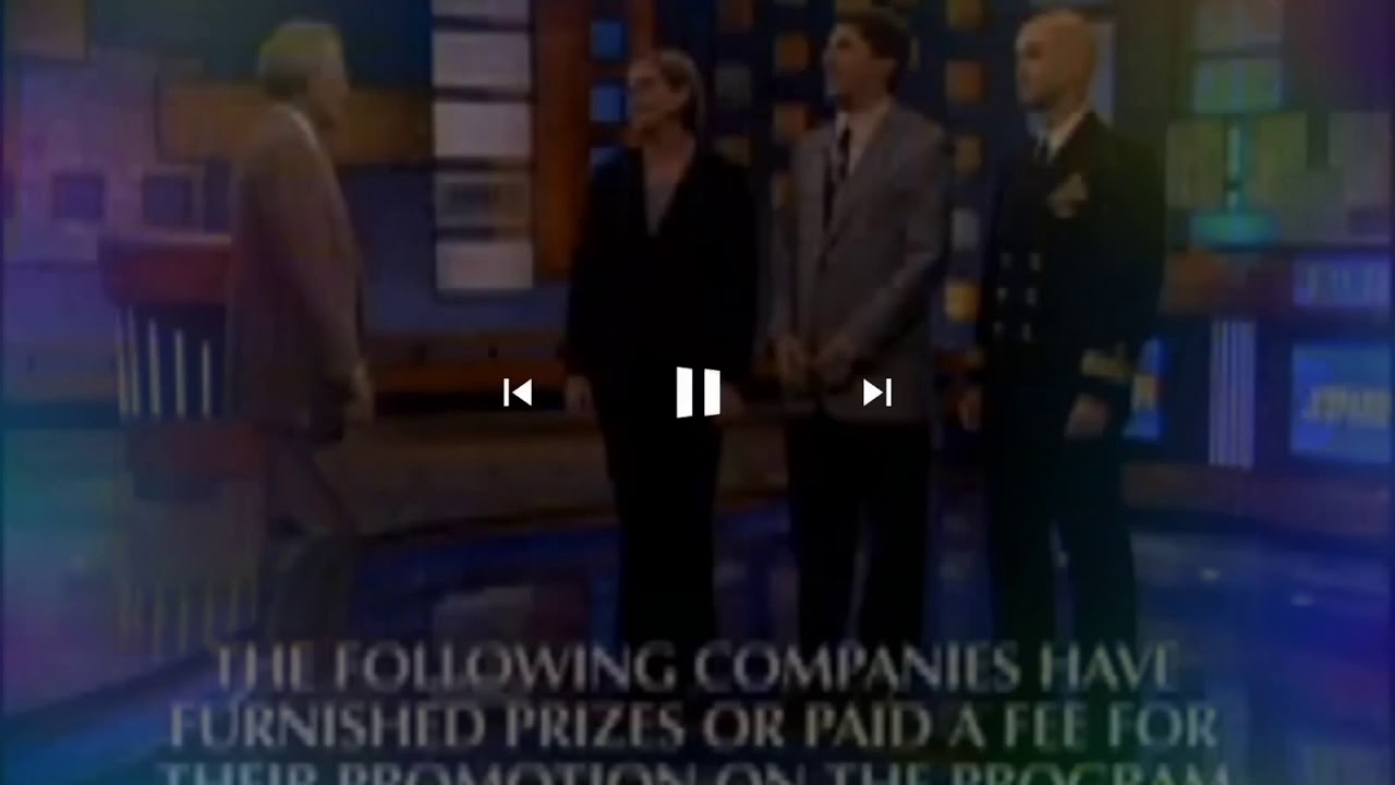 Jeopardy! Credits 2002 Dream - YouTube
