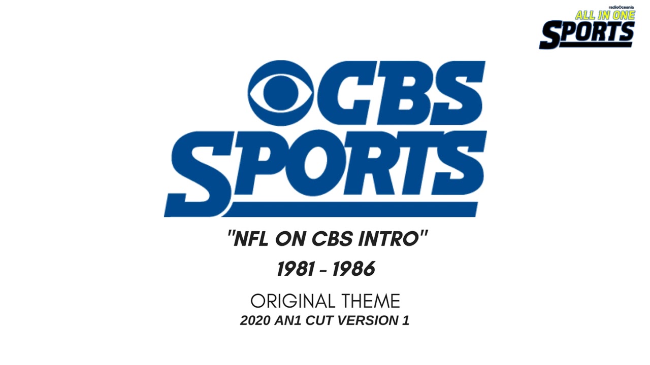 The NFL on CBS Intro (1981) | (2020 AN1 Cut Version 1) - YouTube