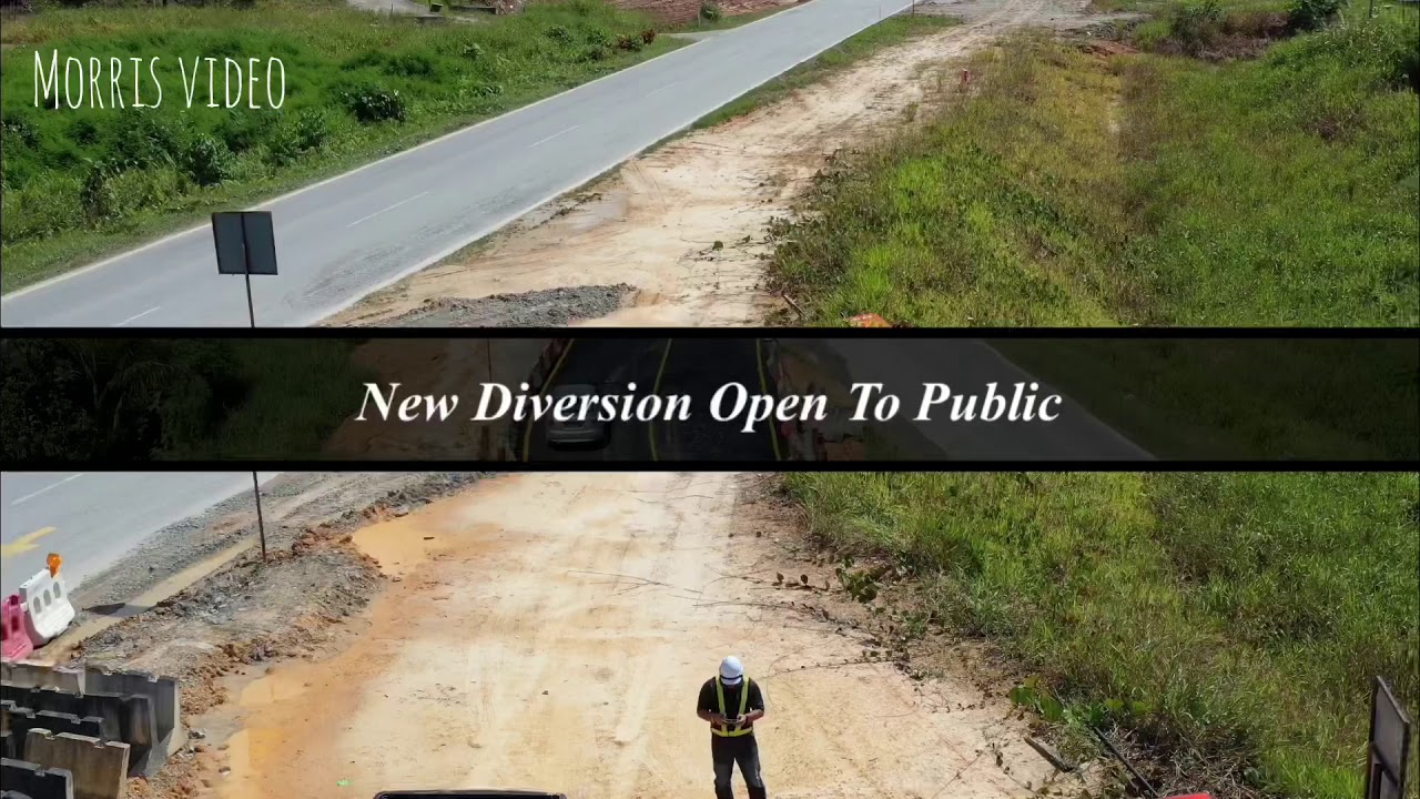 New Diversion ( From Sibu Before Sg. Nyelong Bridge, From Sarikei After ...