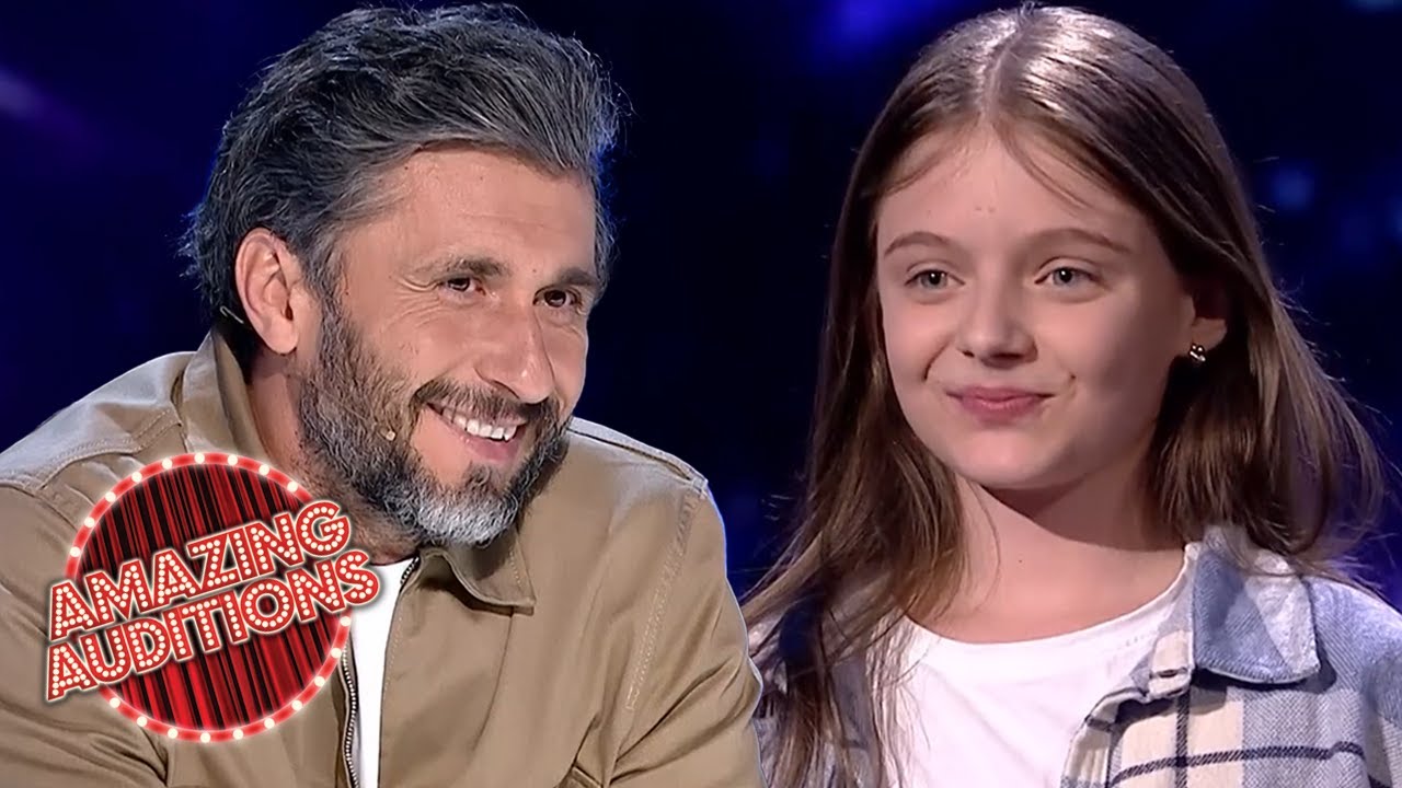 10 Year Old Powerhouse Singer Audition will STUN you! - YouTube