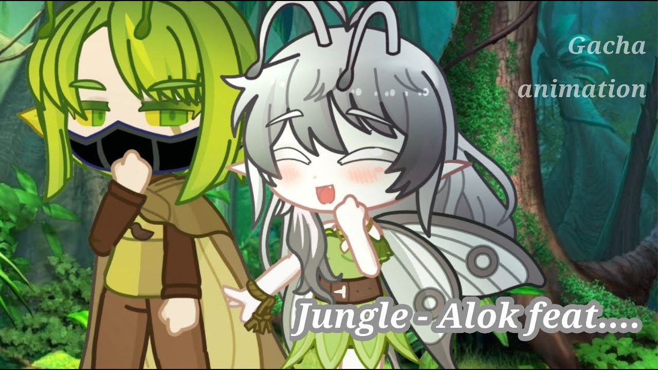 Jungle- Alok feat... Gacha animation ORIGINAL. - YouTube