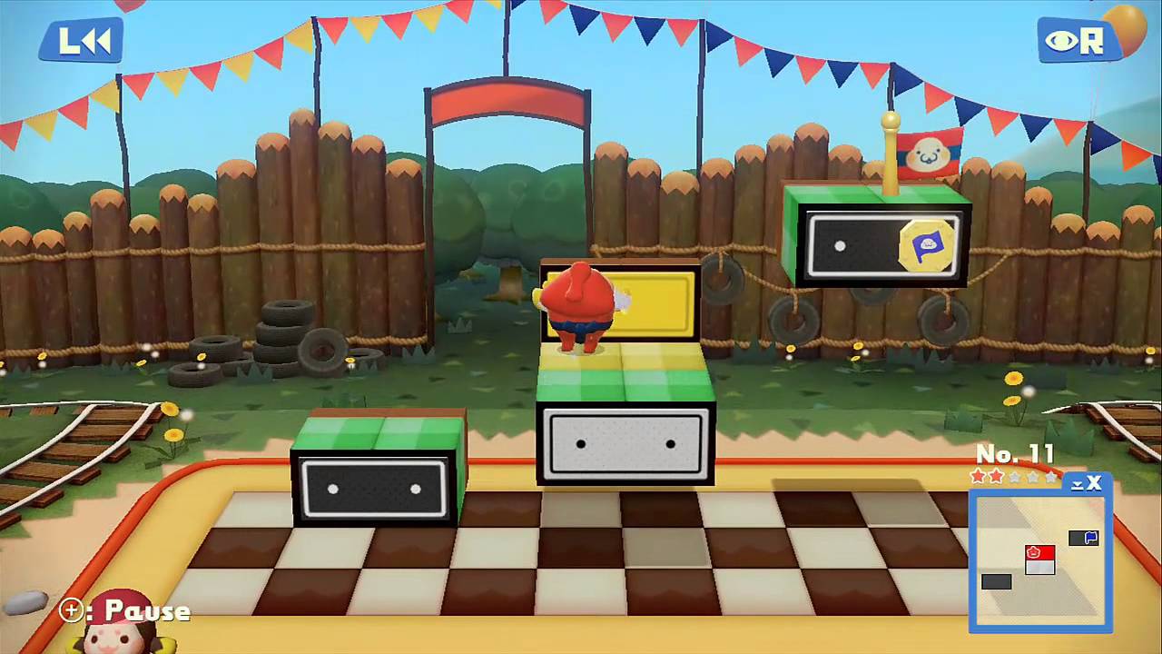 Pushmo World Walkthrough Part 10 - Mysterious Challenges 1-20 - YouTube