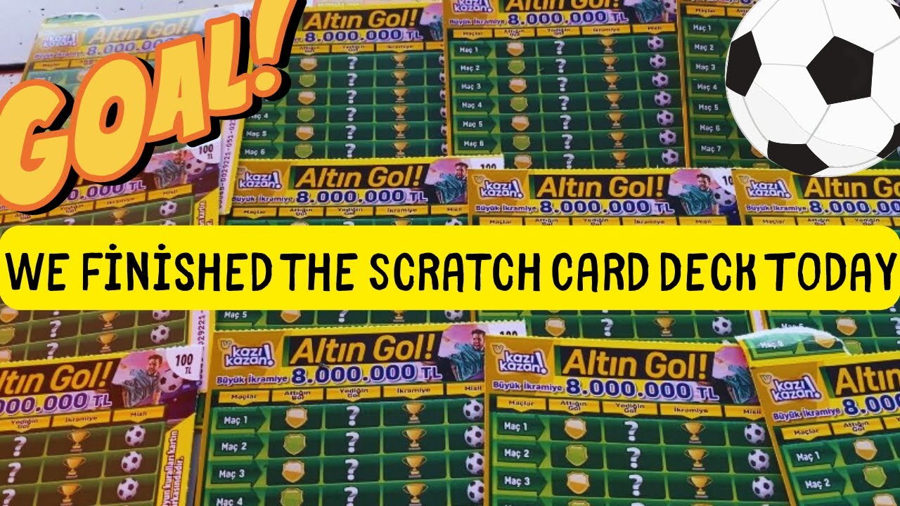 We Finished the Deck in the Golden Goal Scratch Card Today - YouTube