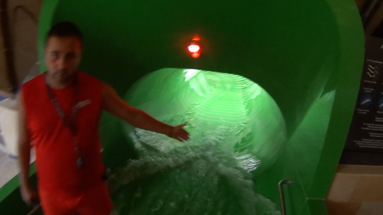 Andromeda Water Slide at Therme Bucuresti - YouTube