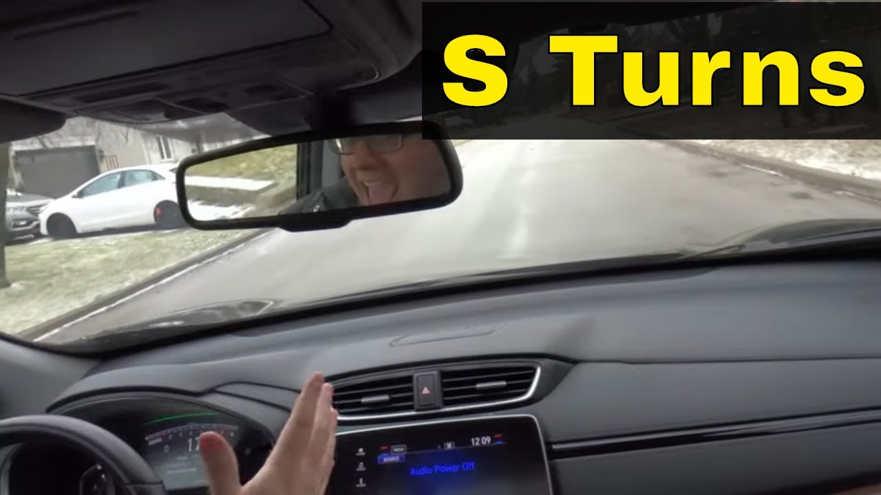 How To Do S Turns-Beginner Driving Lesson - YouTube