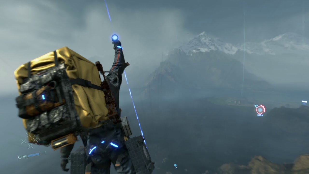 DEATH STRANDING™_ Teleferica Cronofattoria / Montagna Sud verso Cascate ...