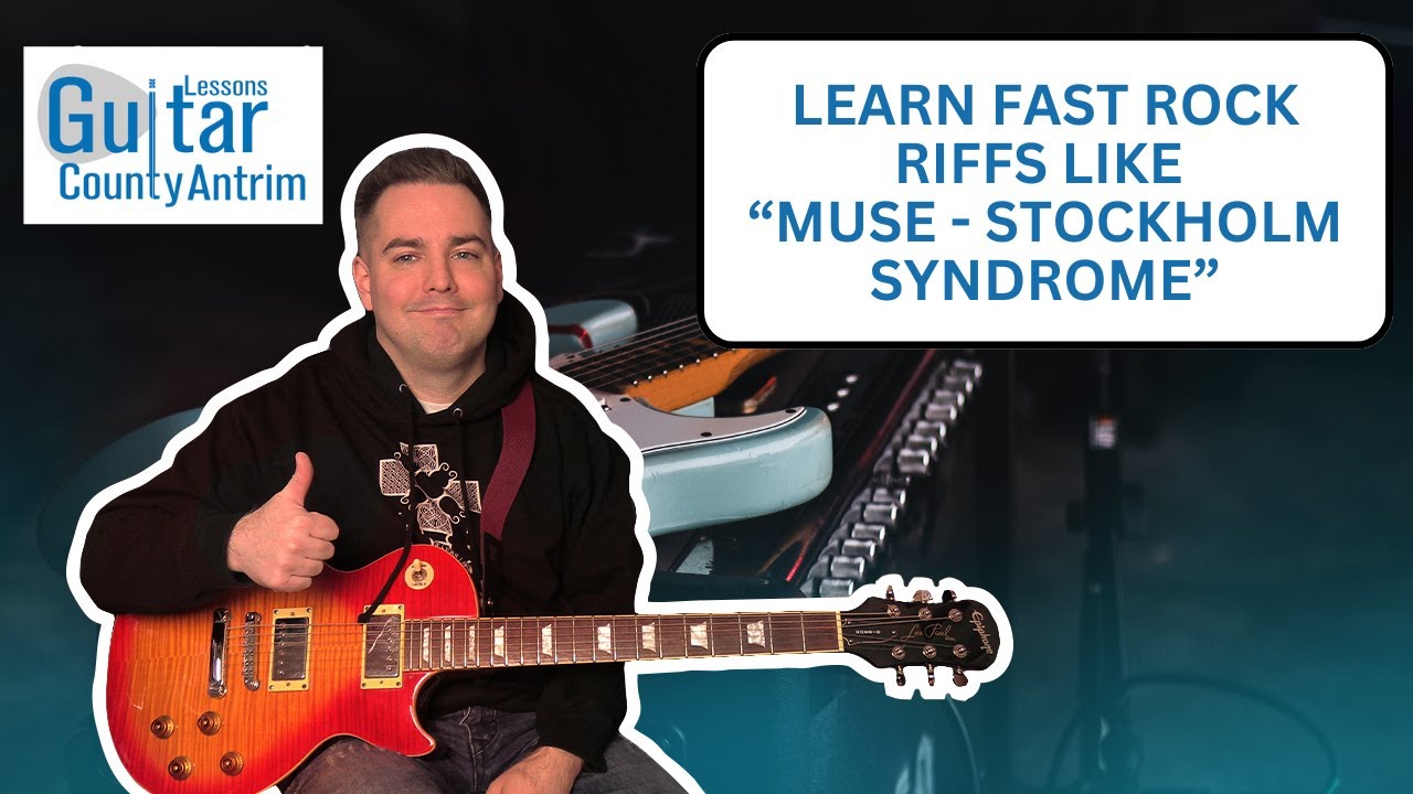 Learn Fast Rock Riffs Like Muse - Guitar Lessons in County Antrim - YouTube