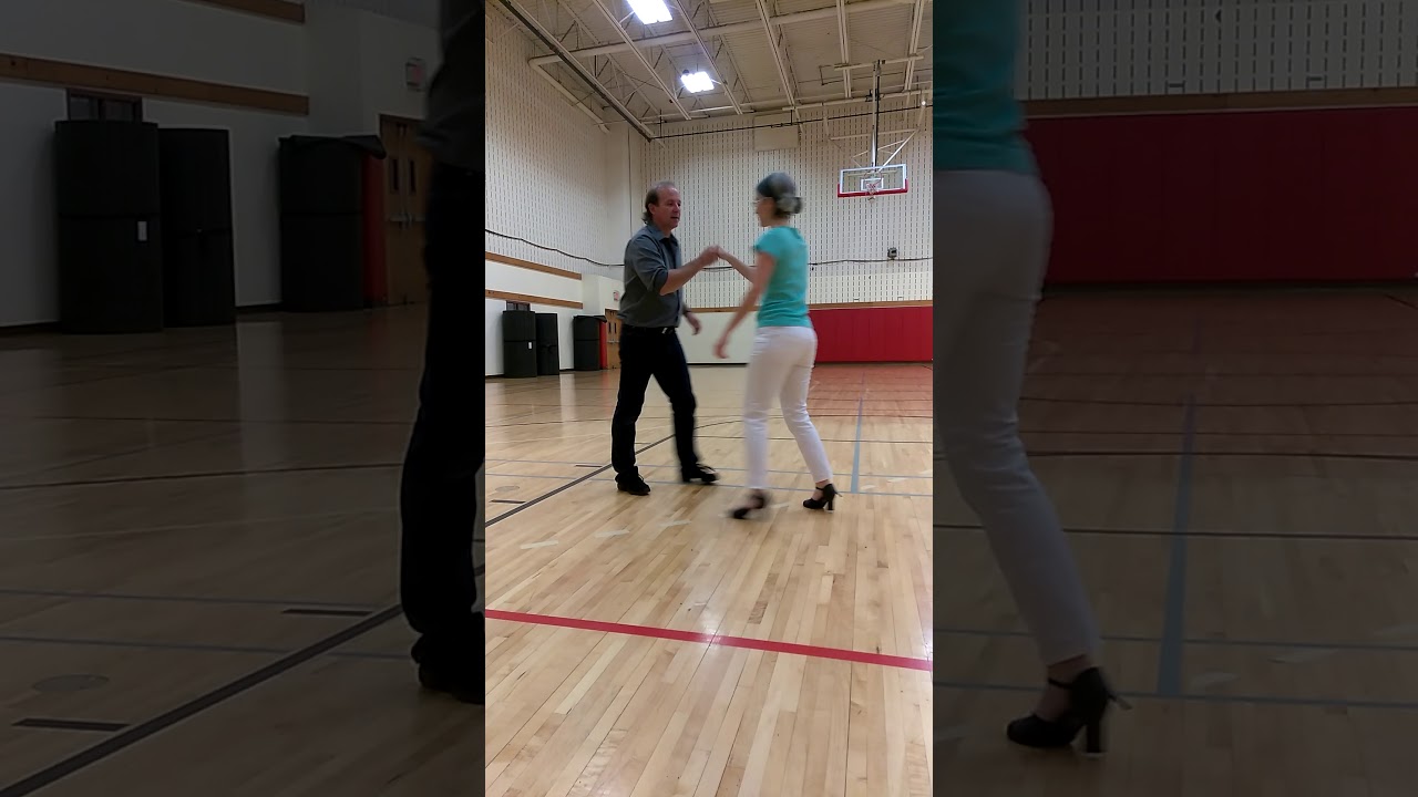 5. Sweetheart spin into crossed arms cha cha - YouTube