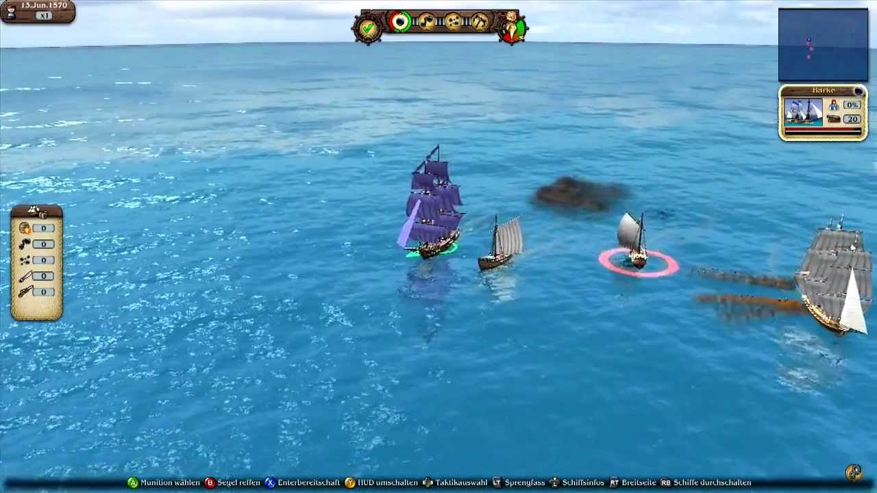 Port Royale 3 - геймплей от GameStar [Отличное качество] - YouTube