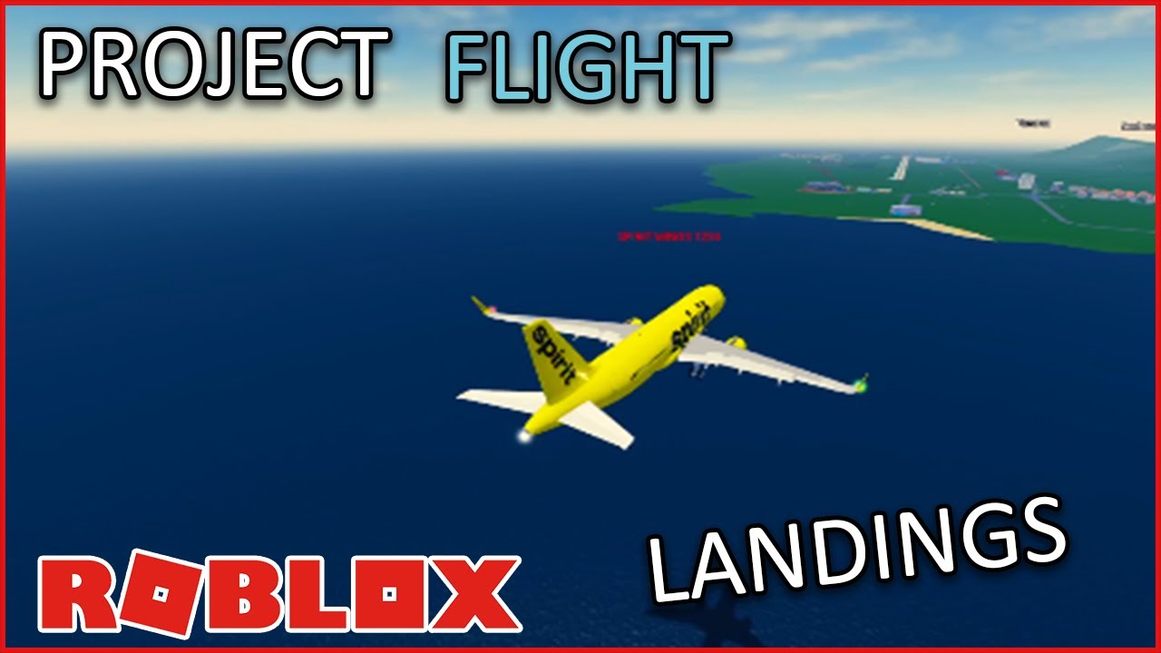 Attempting to Land Smooth In Project Flight [Roblox] - YouTube
