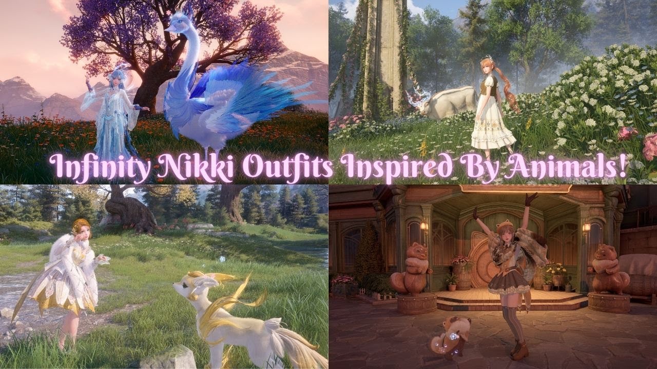 I Made Infinity Nikki Outfits Inspired By Legendary Animals! - YouTube