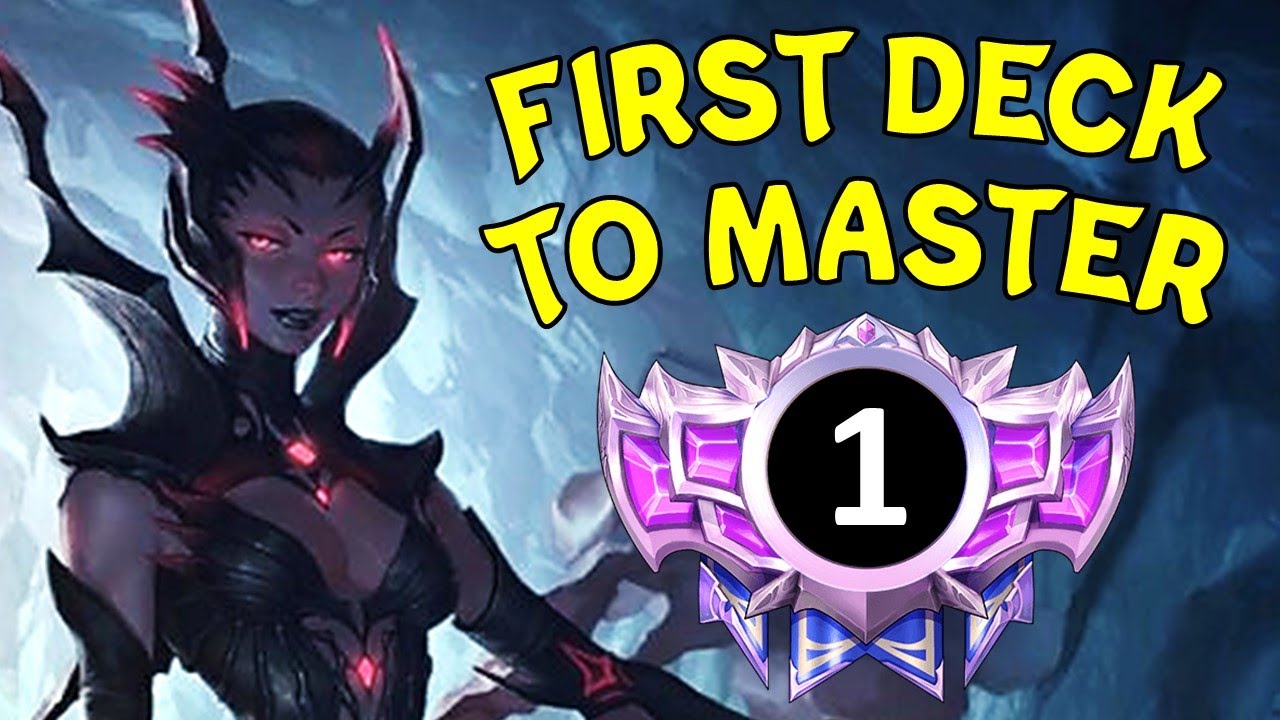 FIRST LEGENDS OF RUNETERRA DECK TO REACH MASTER RANK DECK TEST! | Best ...