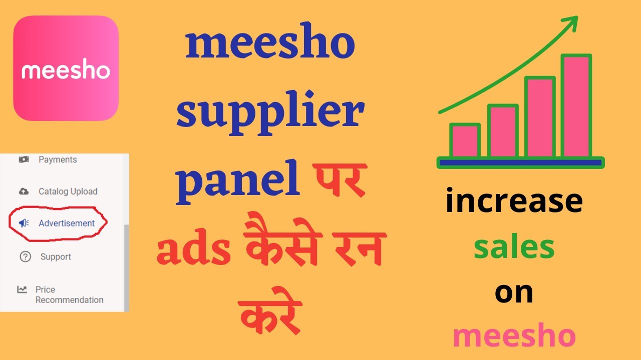 how to run ads on meesho || run meesho advertisement in seller panel ...