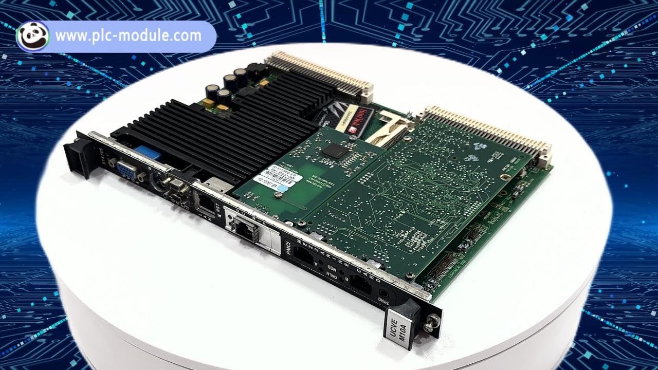 GE IS215UCVEM10A VME CPU Card - YouTube