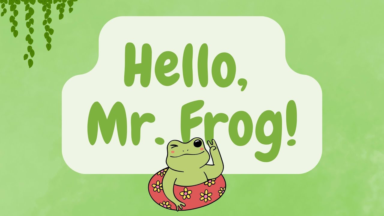 Animal Songs & Cartoon Dance | Hello, Mr Frog! - YouTube
