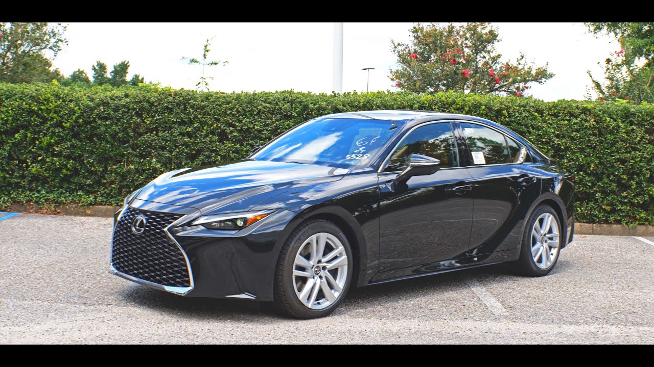 2024 LEXUS IS 300 COMFORT PACKAGE CAVIAR CARAMEL L31712... POC AT LEXUS ...