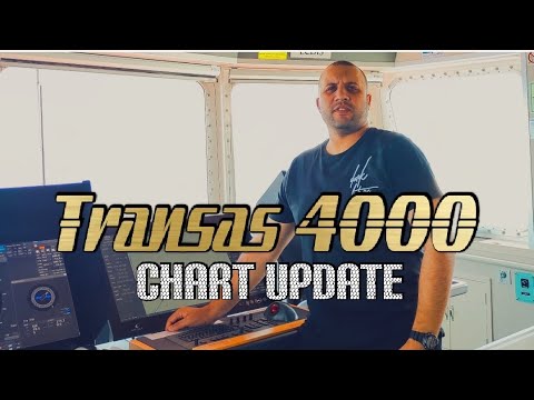TRANSAS 4000 ( Chart update, Chart order , licence ) الحلقه الخامسه ...