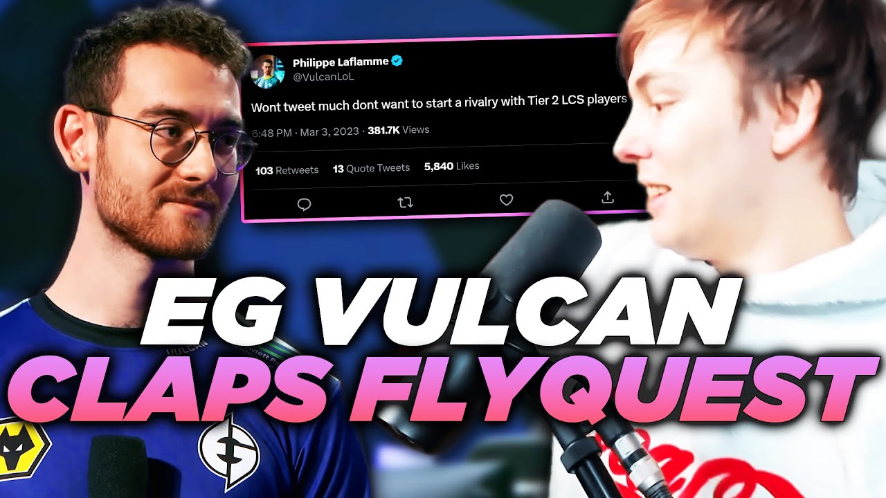 LS | VULCAN SHOWS EYLA THE NA SUPPORT SPECIAL | EG vs FLY - YouTube