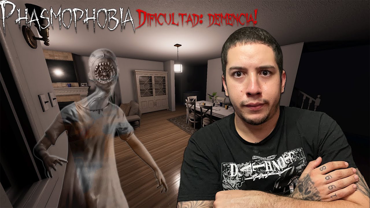 Partida demente en nueva dificultad demencia! Phasmophobia - YouTube
