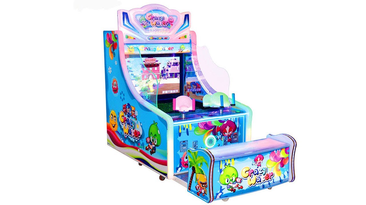 Ifun Park Crazy Water Shooting Video Arcade Game Machine Indoor Kids ...