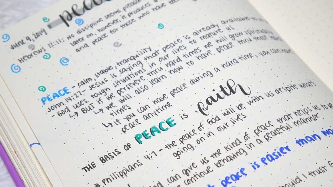 How to Have Peace | Bible Study on Peace - YouTube