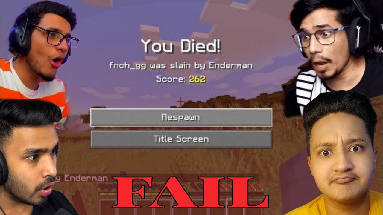 Epic Minecraft Hardcore Fails - Hilarious Moments in the World of Permadeath! - YouTube