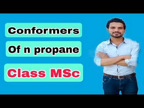 Conformers of n propane || Stereo chemistry || organic chemistry - YouTube