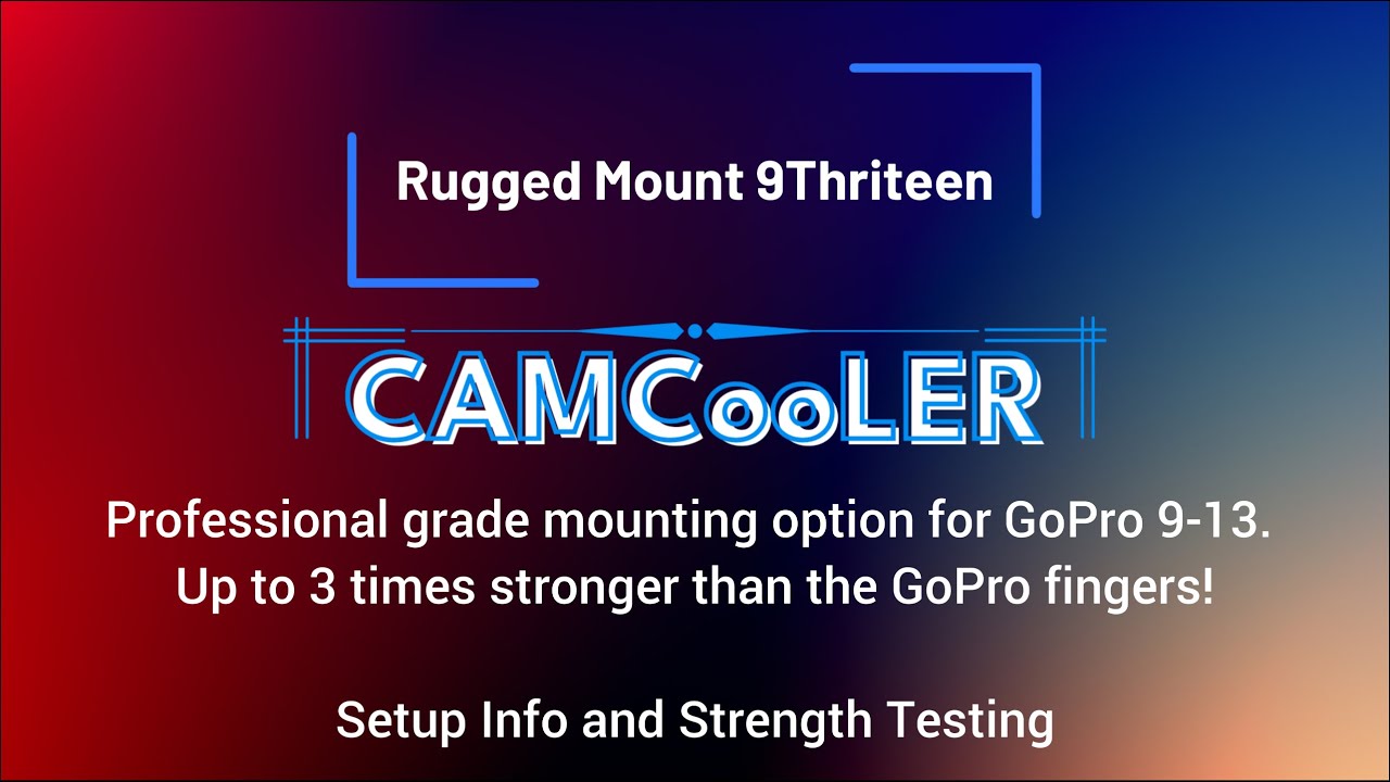 Rugged Mount 9Thriteen - Strong professional grade mounting option for ...