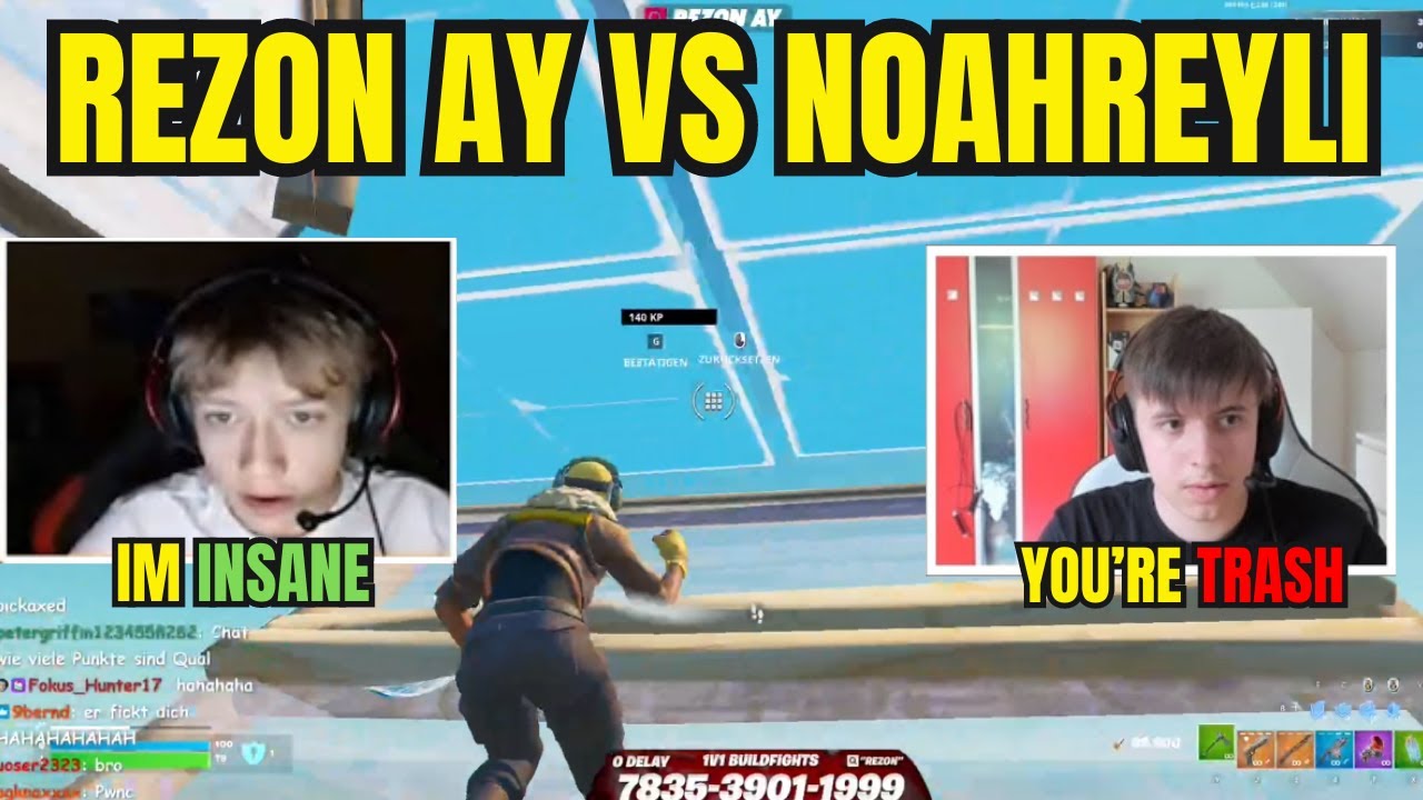Rezon Ay VS Noahreyli 1v1 TOXIC Fights In The NEW SEASON - YouTube