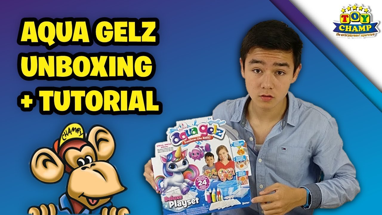 Unboxing video | Aqua Gelz - YouTube
