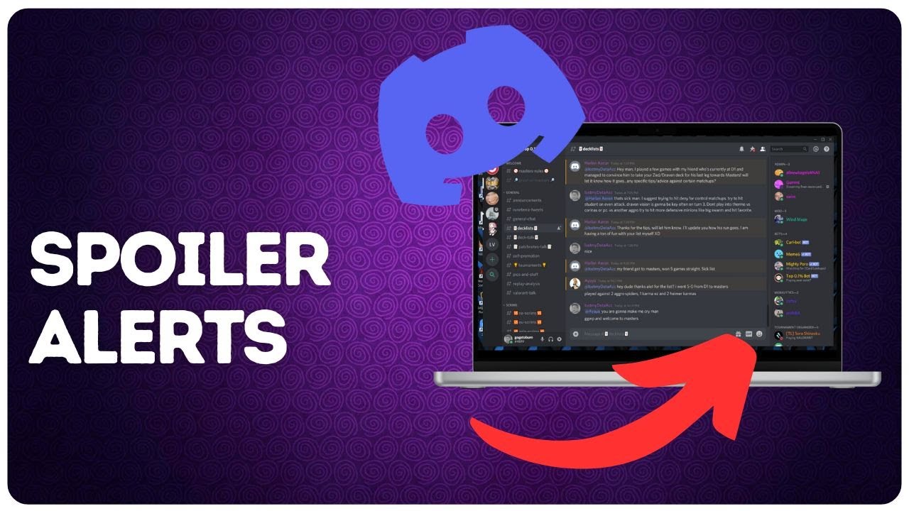 How to enable spoiler alerts on Discord? - YouTube