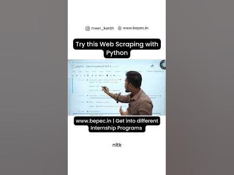 Try this Web Scraping using Python || DM to join our 12Months Internship Program with Job ...